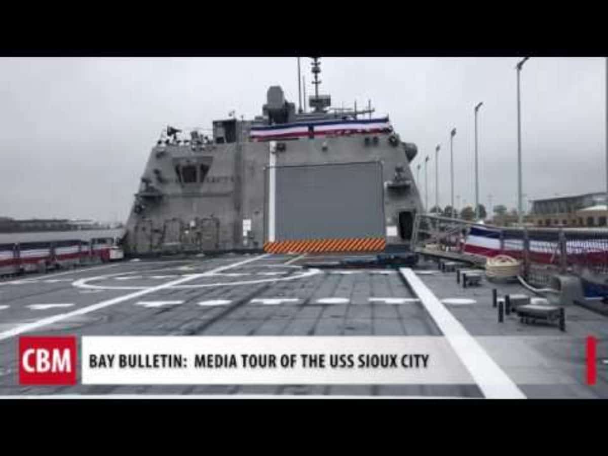 VIDEO: First Look Inside Warship to be Commissioned in Annapolis ...