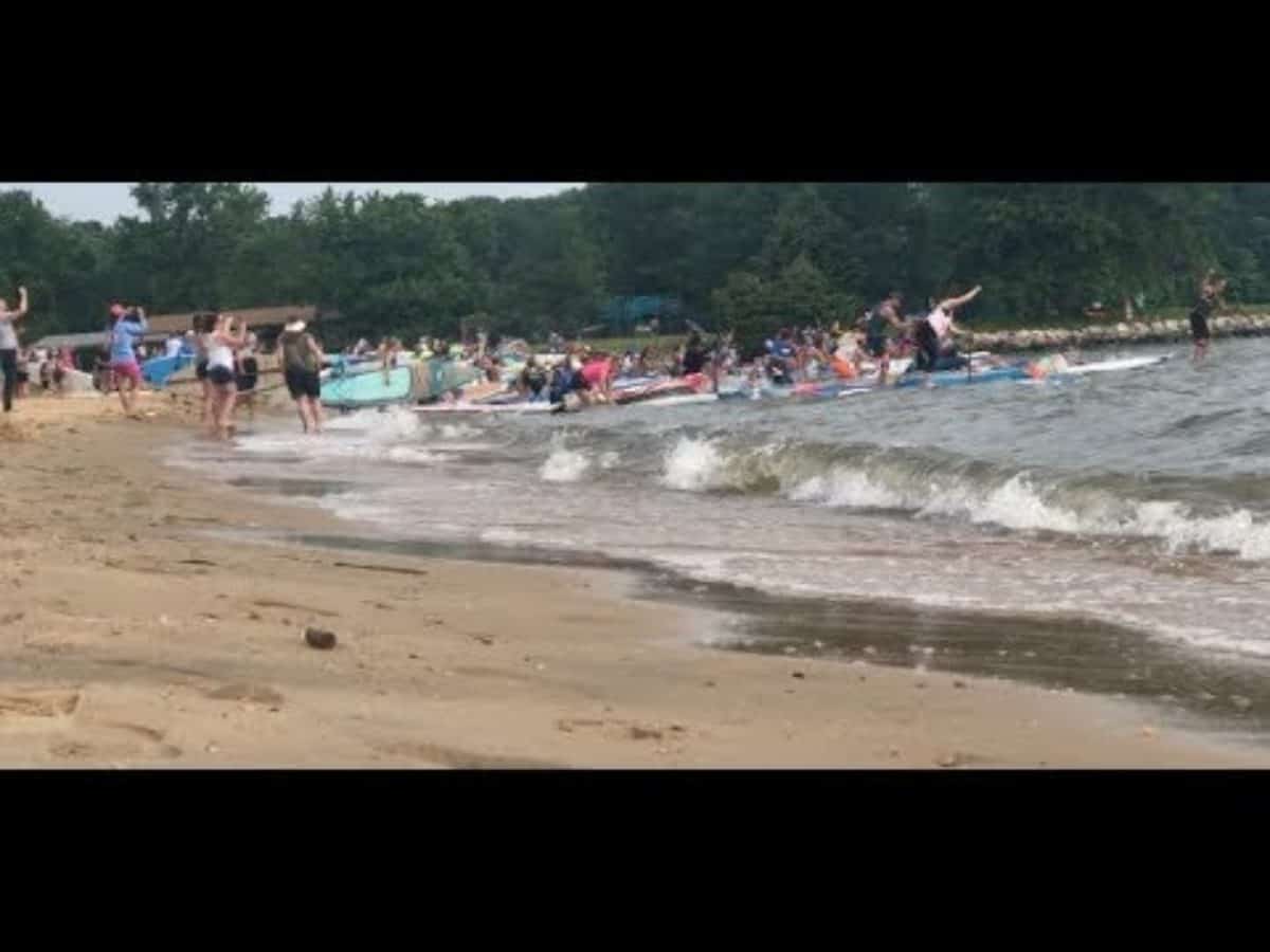 VIDEO: Bay Bridge Paddle Draws 400 Racers | Chesapeake Bay Magazine