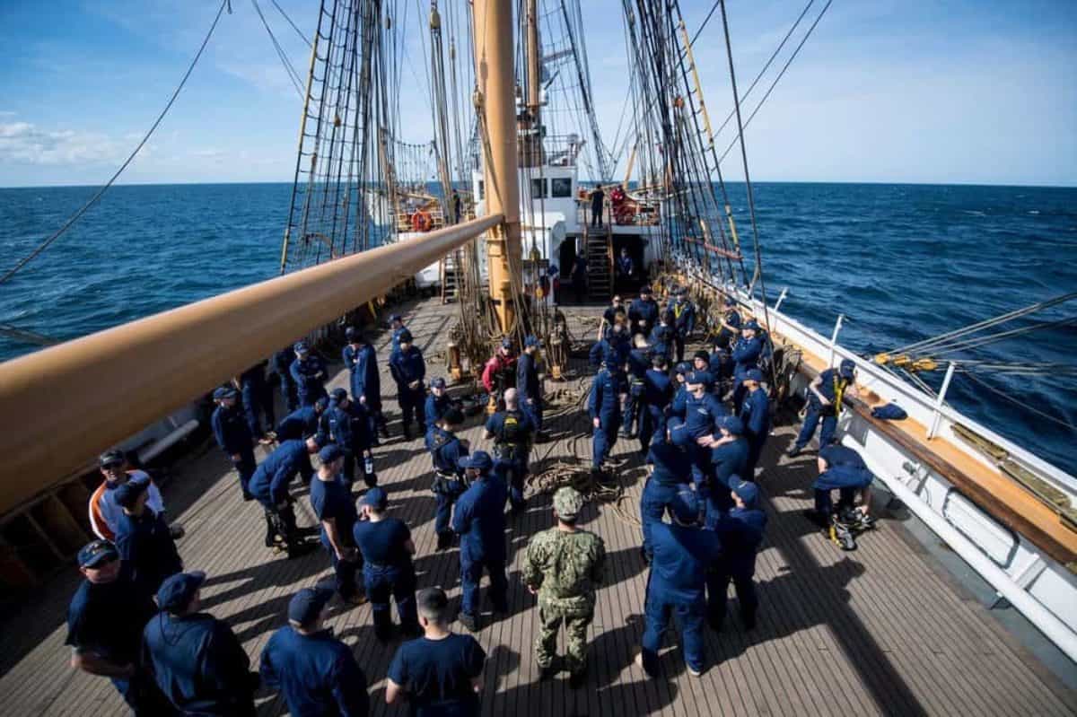 Coast Guard Cutter Eagle Takes a Trip Down the Bay | Chesapeake Bay ...