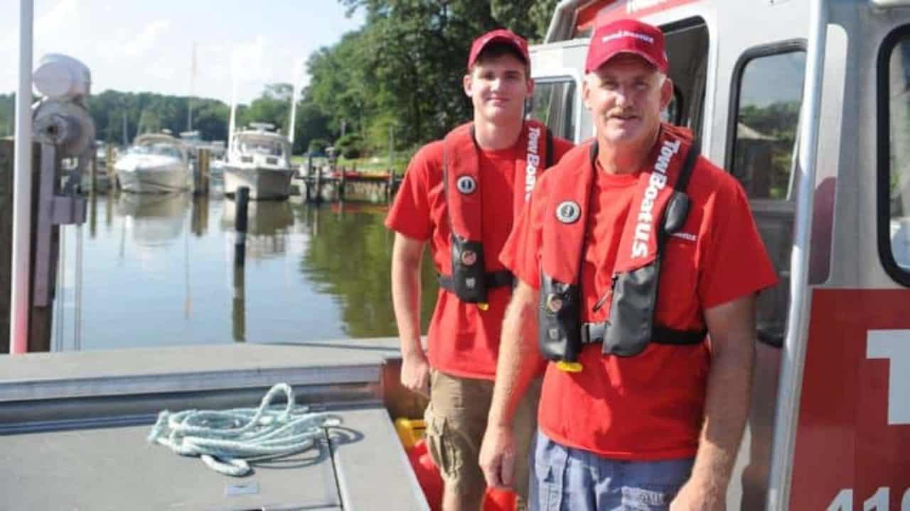 Father & Son Towboat Team Honored for Saving Sailor's Life | Chesapeake ...