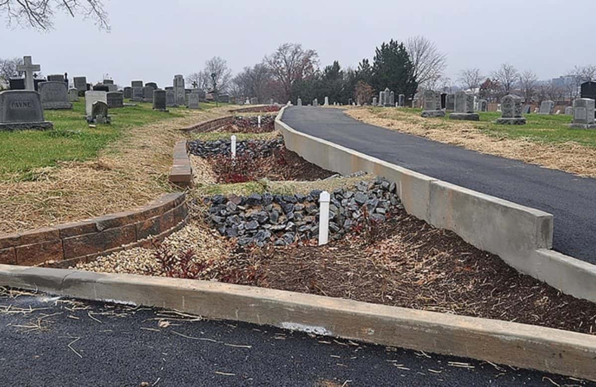 Historic D.C. Cemetery Digs Up Pavement to Stop Stormwater Runoff ...