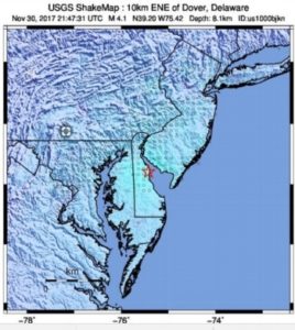 4.1 Earthquake Centered at Delaware Bay | Chesapeake Bay Magazine
