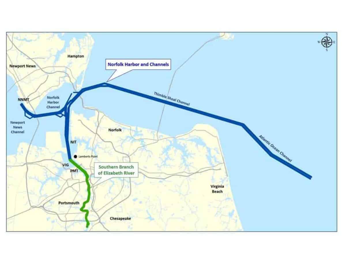 Deepen and Widen Norfolk Harbor, Says Army Corps of Engineers ...