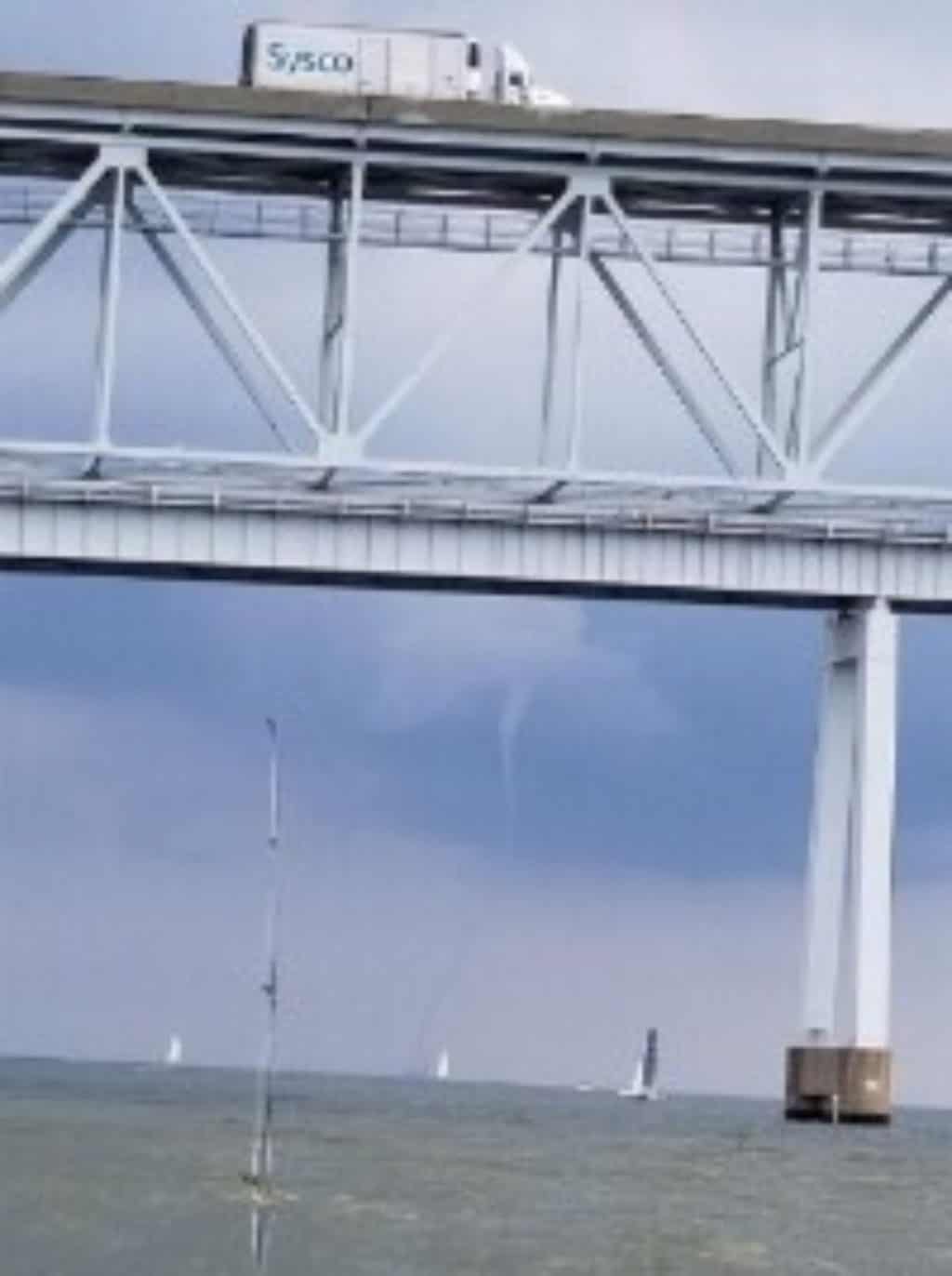 Waterspout Spotted Near Bay Bridge | Chesapeake Bay Magazine