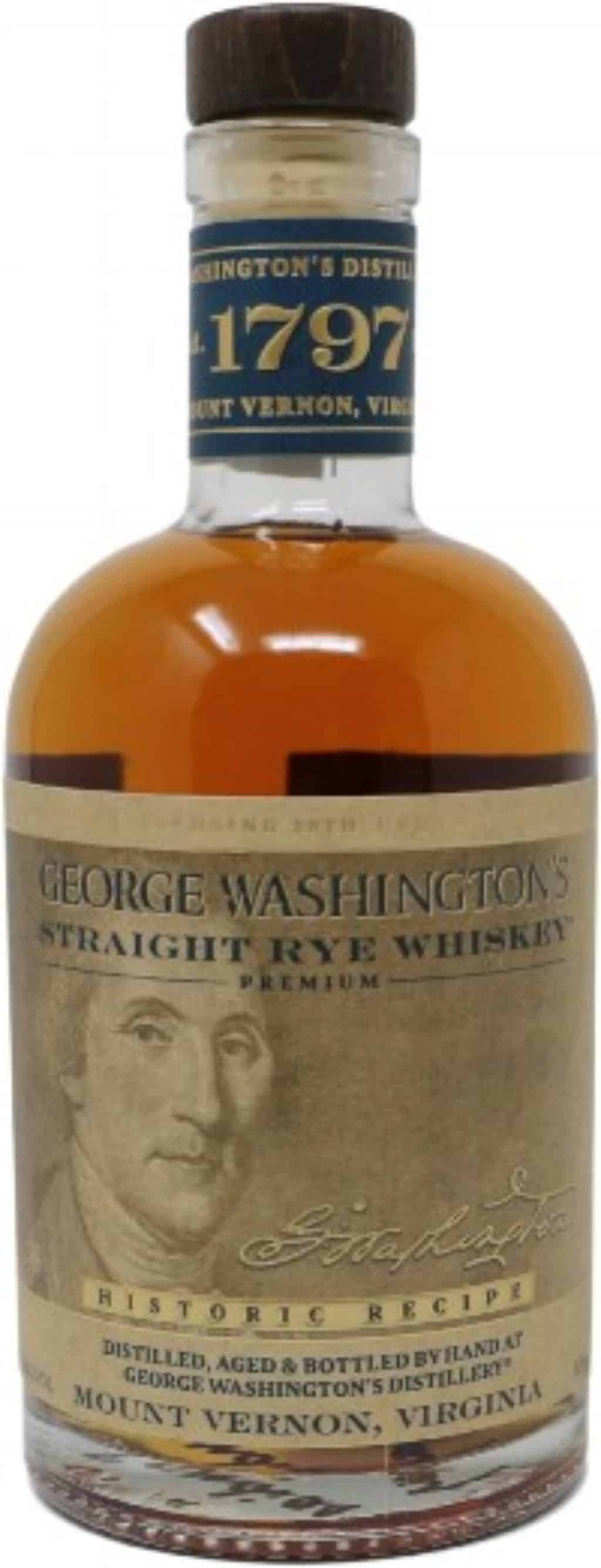 George Washington's Whiskey: Limited Release of Original 1798 Recipe ...