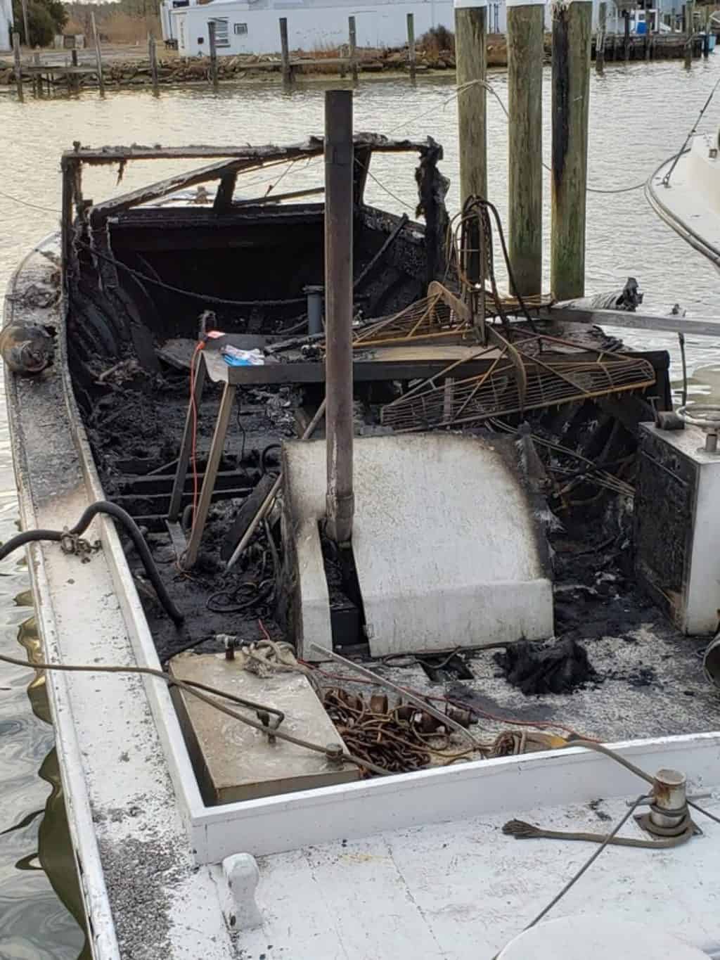 Fire Destroys Honga River Waterman's Boat | Chesapeake Bay Magazine