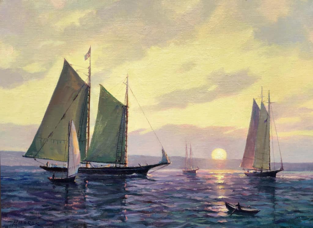 National Marine Artists Show off Work at Jamestown | Chesapeake Bay ...