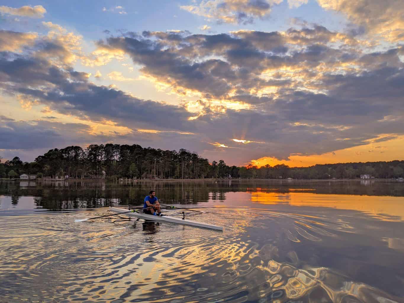 Cutting-Edge Rowing Company Films on Mobjack Bay | Chesapeake Bay Magazine