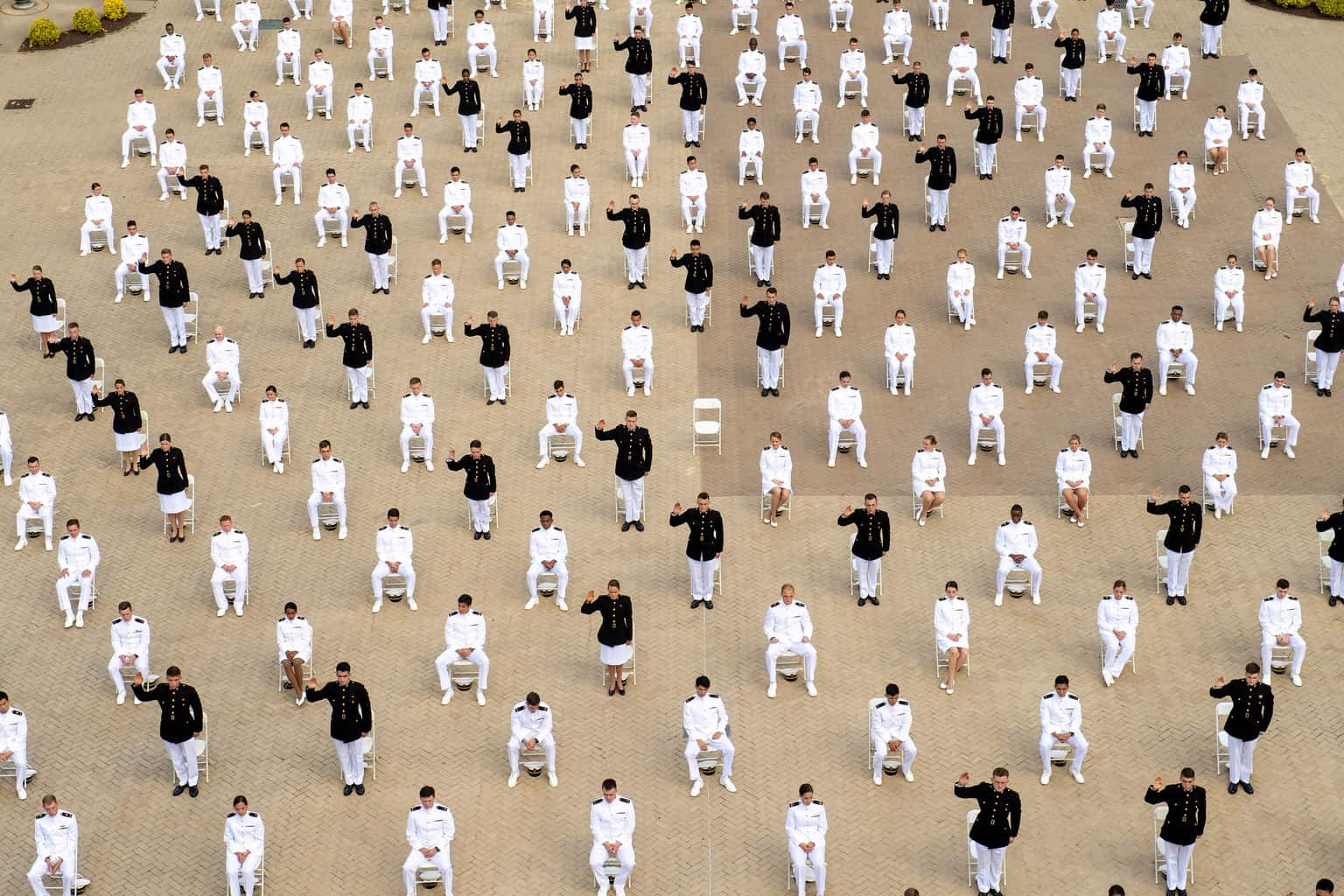USNA Graduation Breaks with Tradition | Chesapeake Bay Magazine