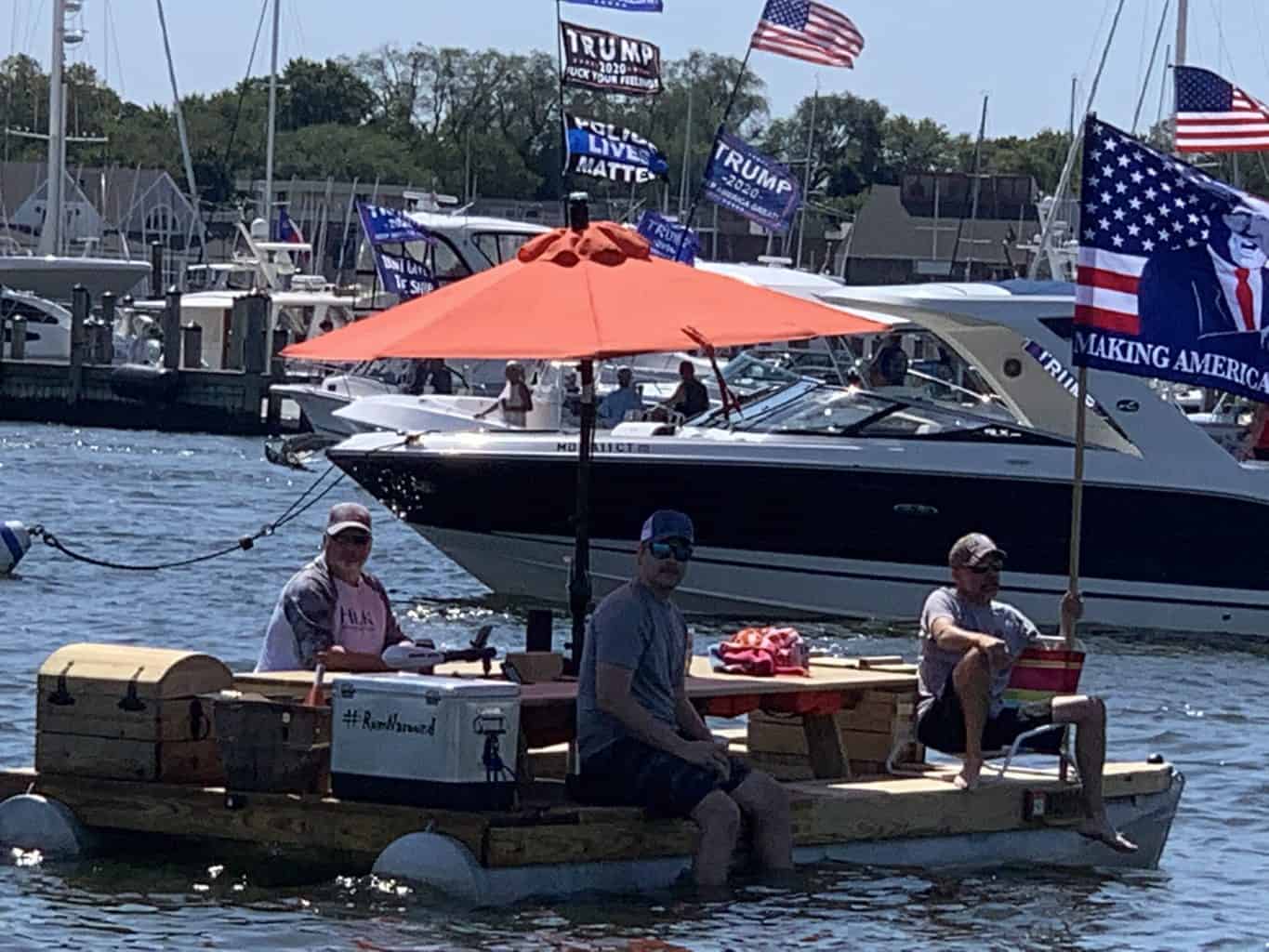 SLIDESHOW: Hundreds of Vessels Join Bay "Trumptilla" Boat Parades ...