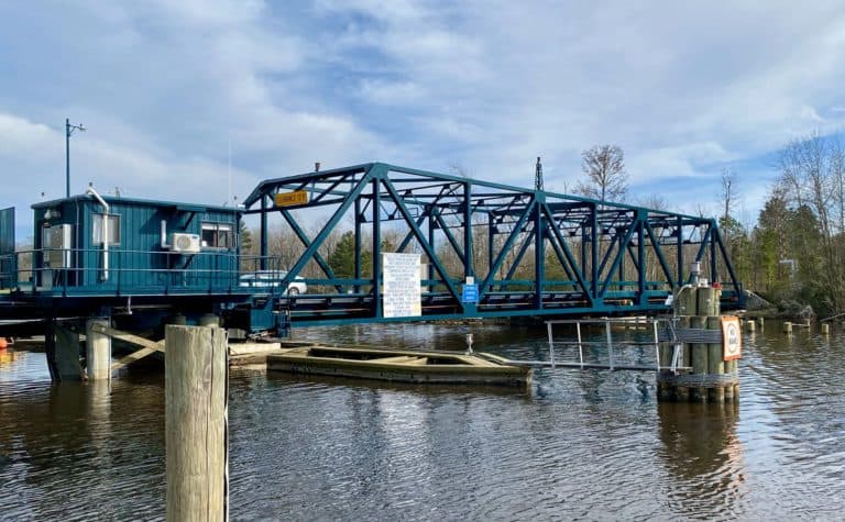 Va. Drawbridge Stuck Open after Barge Strike | Chesapeake Bay Magazine