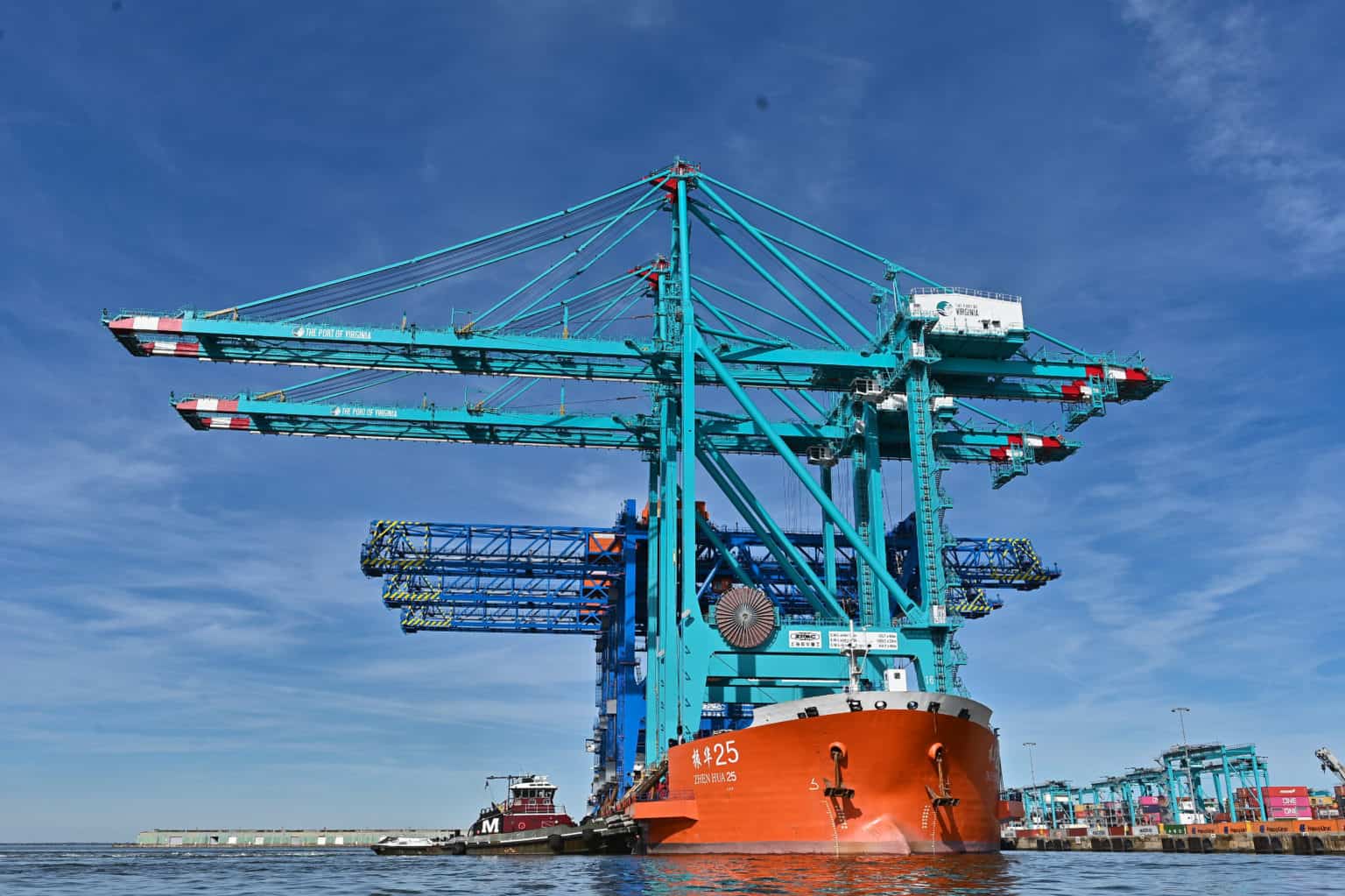 Port of Virginia Receives East Coast's Largest-Ever Cranes | Chesapeake ...