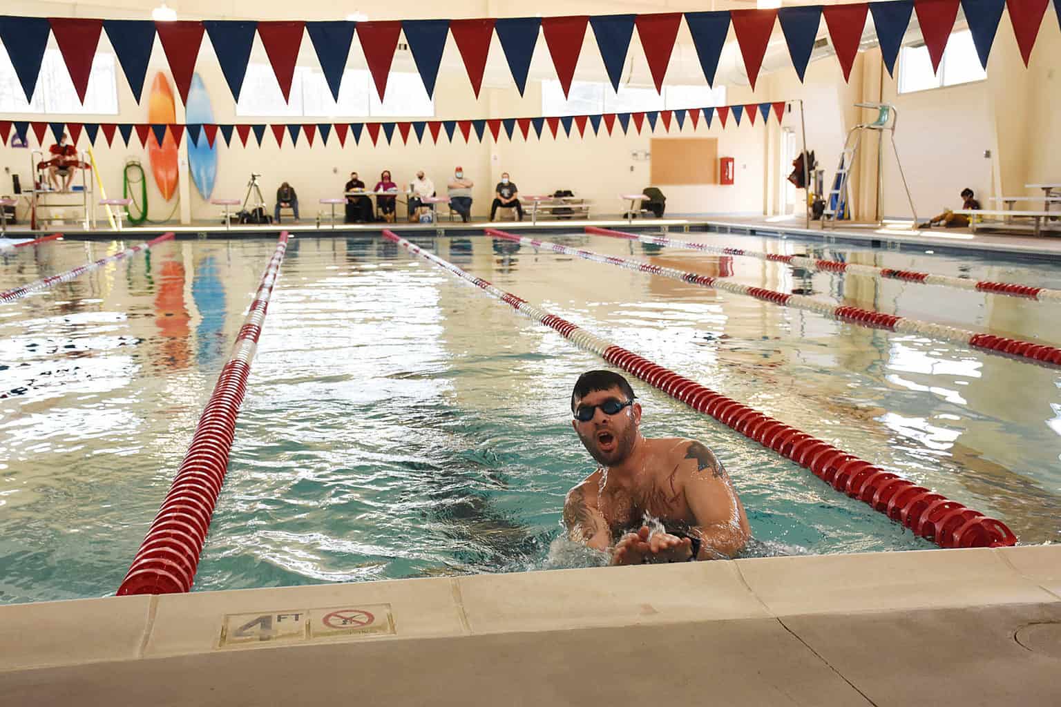 Va. Navy Sailor Breaks Record for Swimming While Handcuffed ...