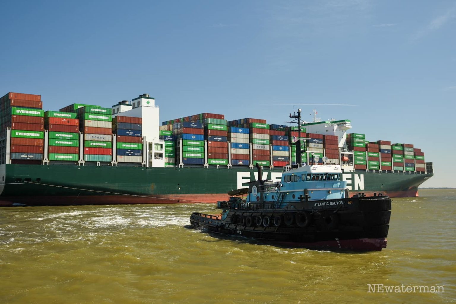 VIDEO: Ever Forward Refloat Attempt Continues | Chesapeake Bay Magazine