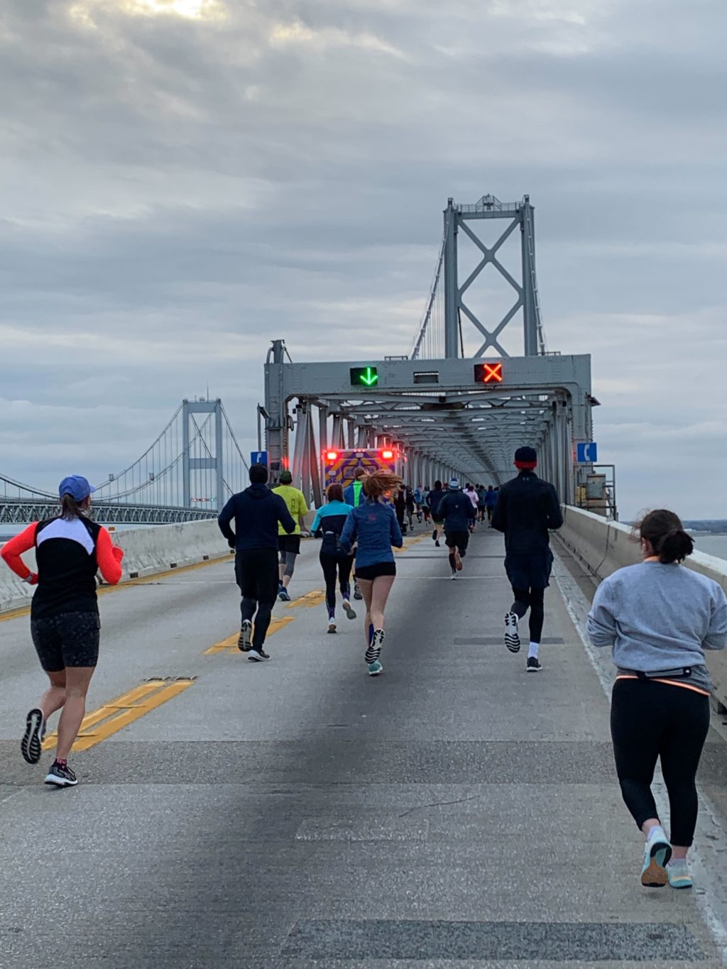 PHOTOS: Thousands Cross the Bay Bridge on Foot in 10K Race | Chesapeake ...