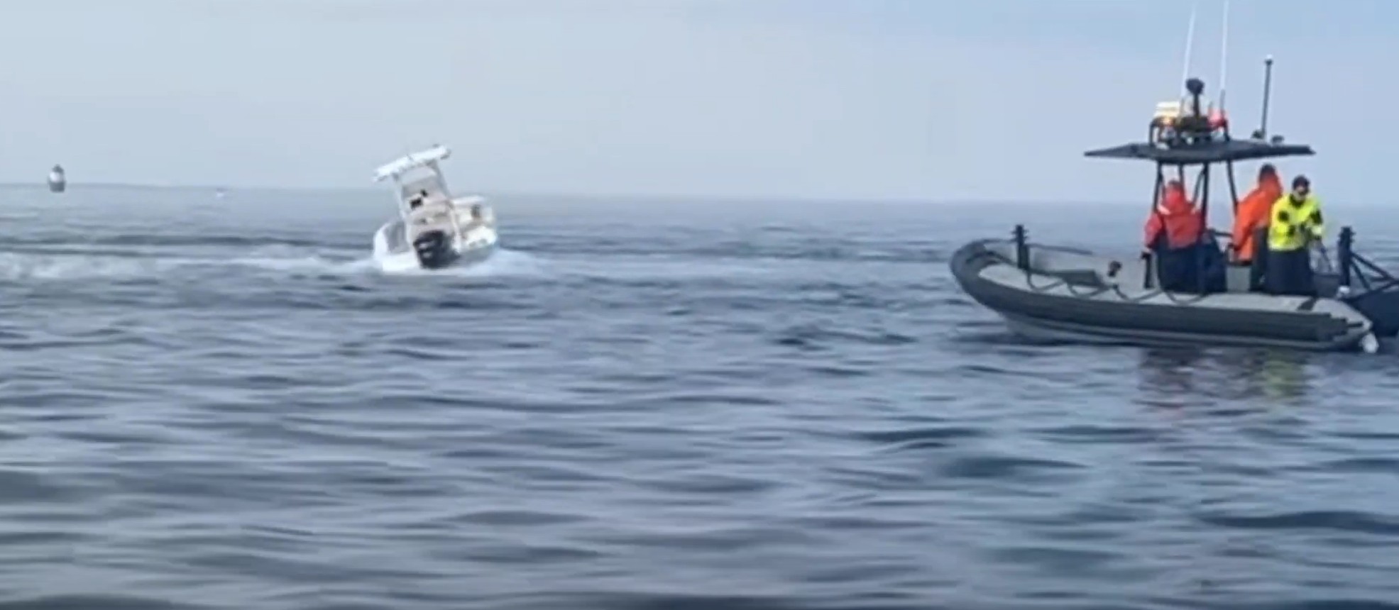 VIDEO: Coast Guardsman Recounts How He Stopped Unmanned Boat at Mouth ...