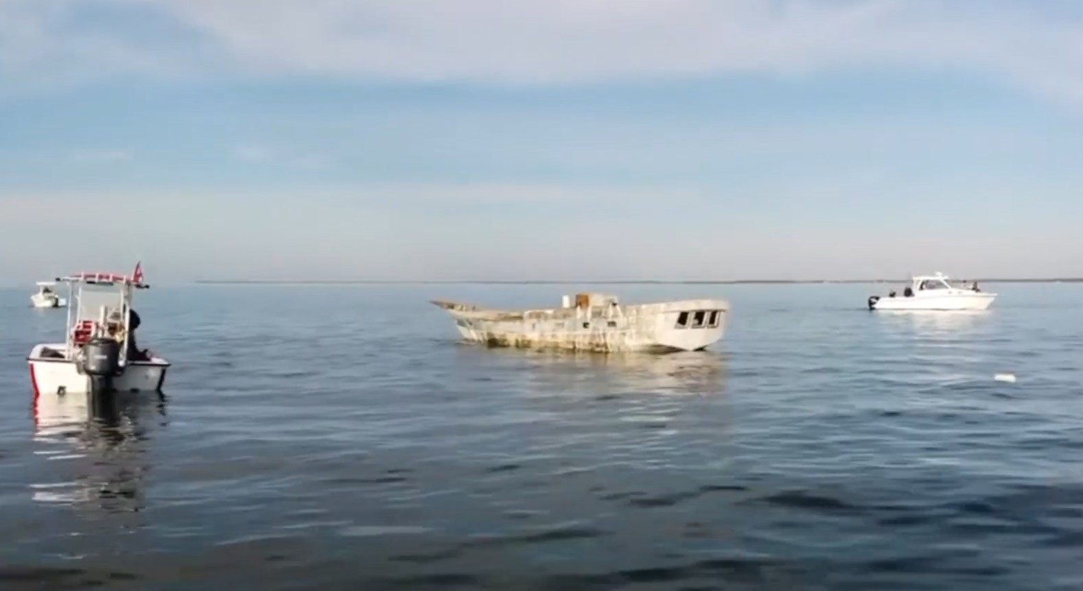 VIDEO: Infamous Cement Sailboat Sunk for Reef Habitat | Chesapeake Bay ...