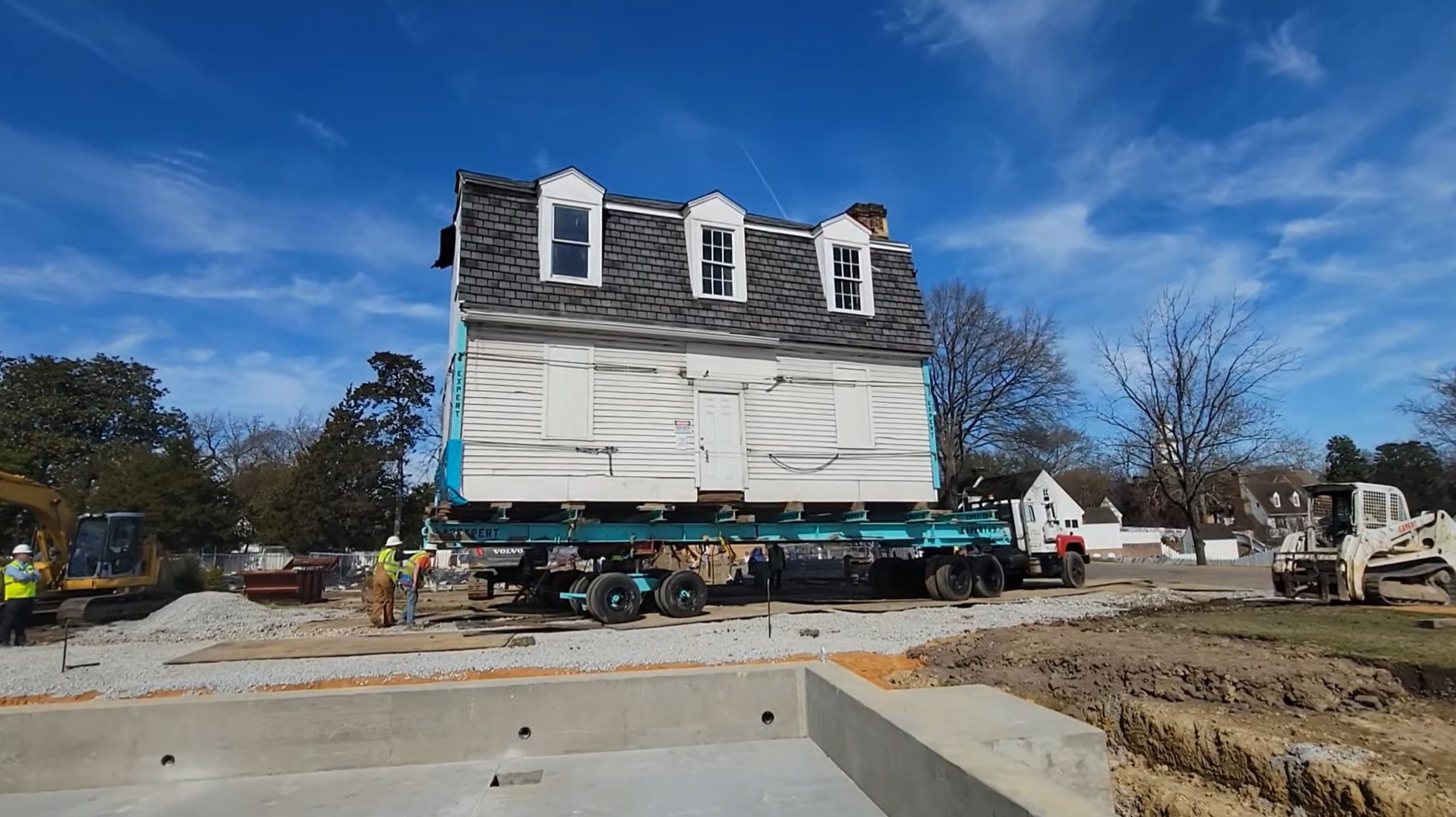 VIDEO: Rediscovered Historic Schoolhouse Moved to Colonial Williamsburg ...