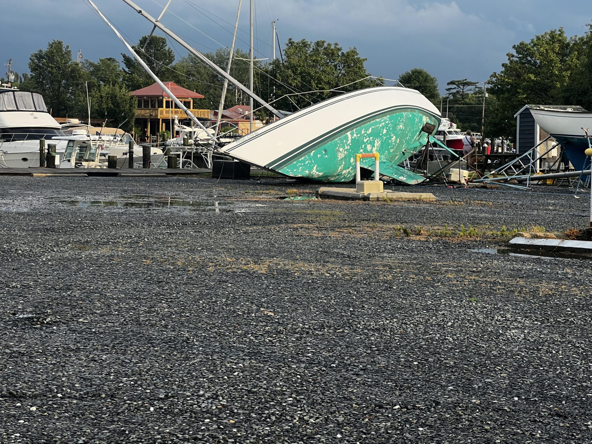 VIDEO: Microburst Caused Tilghman Storm Damage | Chesapeake Bay Magazine