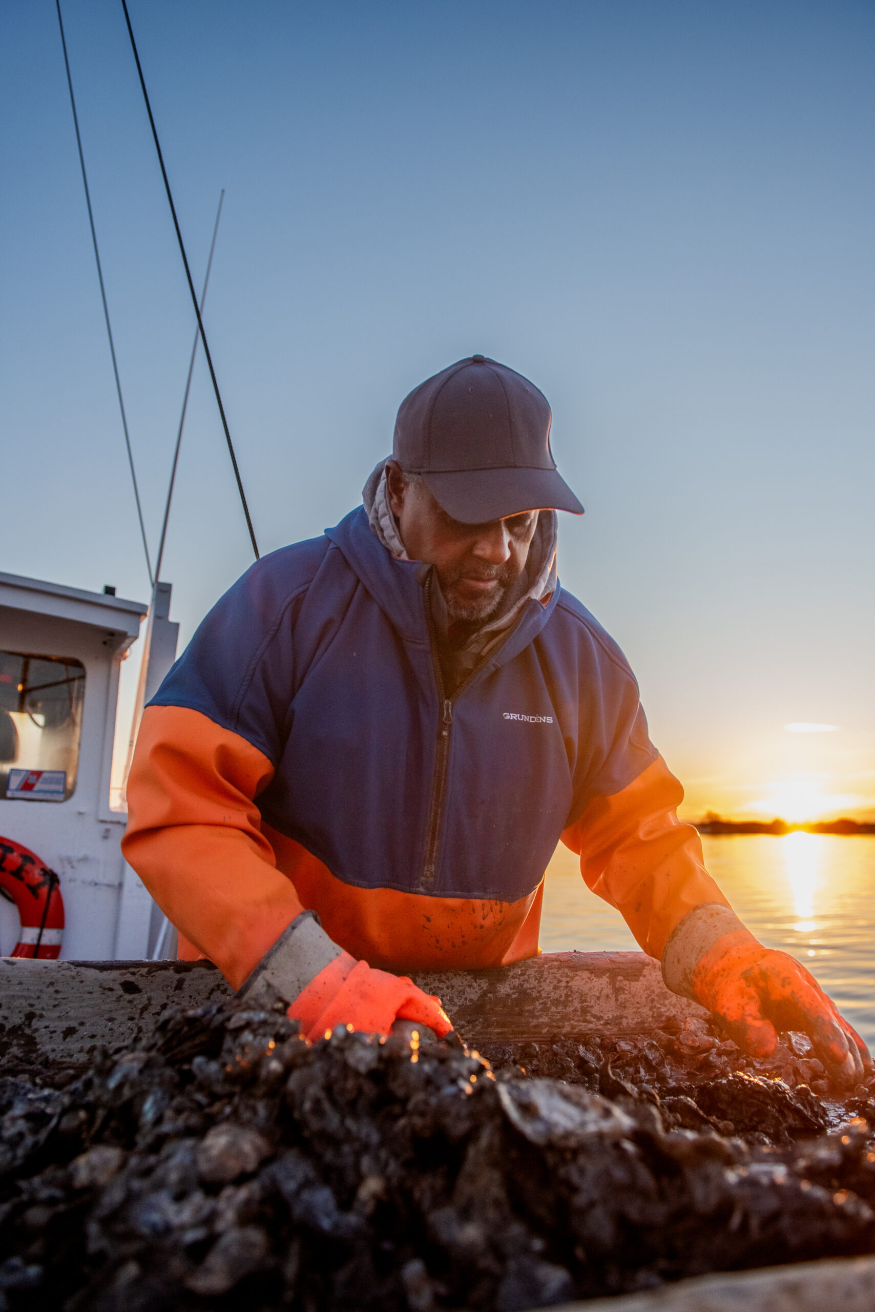 Faces of the Bay: Hand Tongers Buck Lynch & Bobby Washington ...