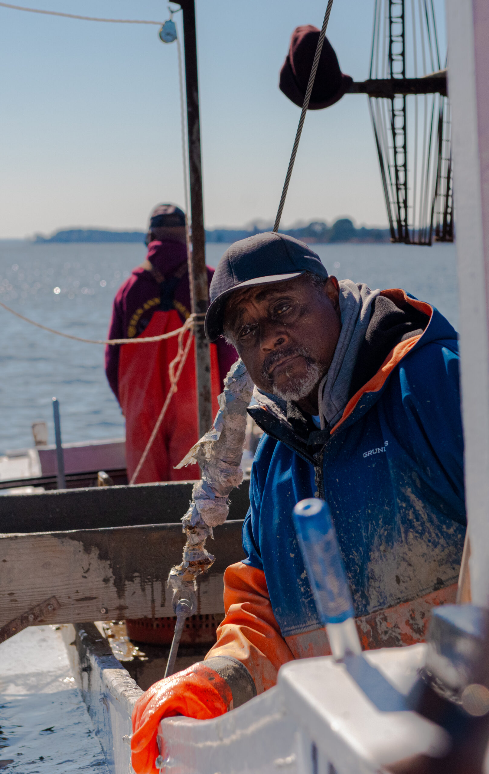 Faces of the Bay: Hand Tongers Buck Lynch & Bobby Washington ...