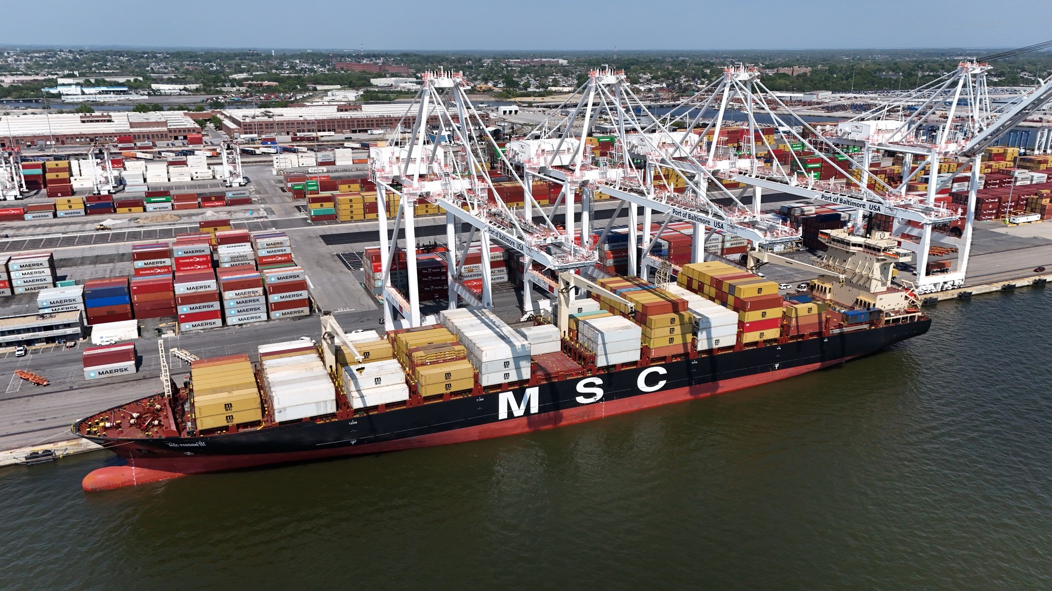 Activity Picks Up at Port of Baltimore, Near-Full Depth Channel to Open ...
