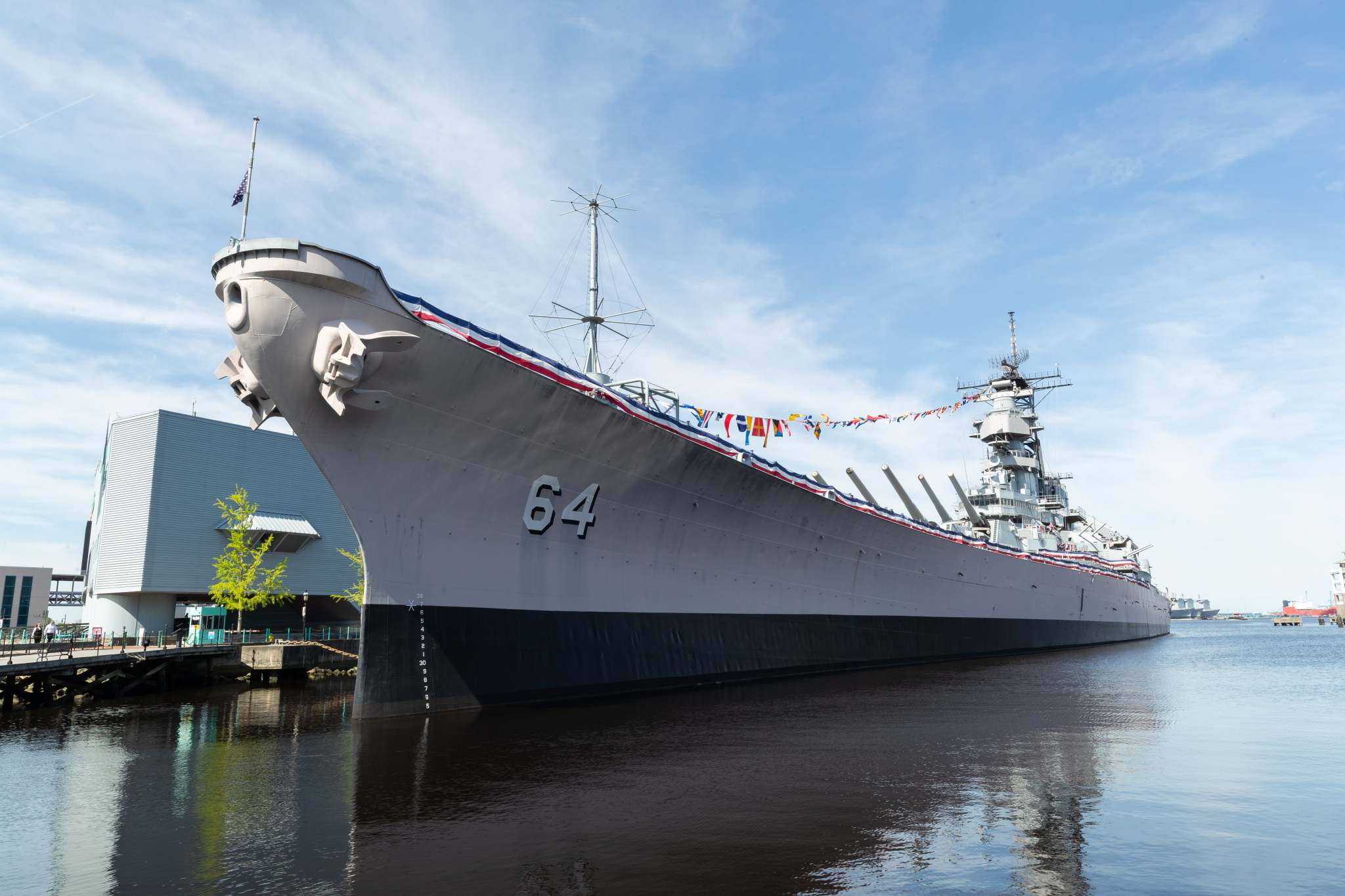 Battleship Wisconsin's 80th Birthday Celebrated in Norfolk with Time ...