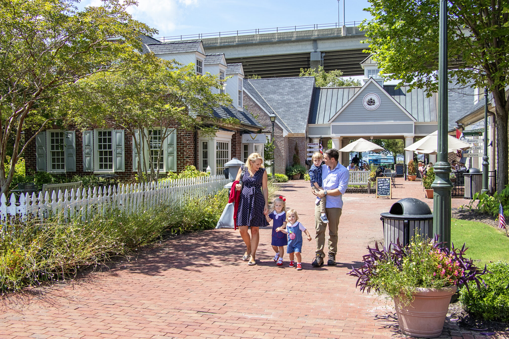 Tie Up at Yorktown's Riverwalk Landing Piers; Step into Historic Charm ...