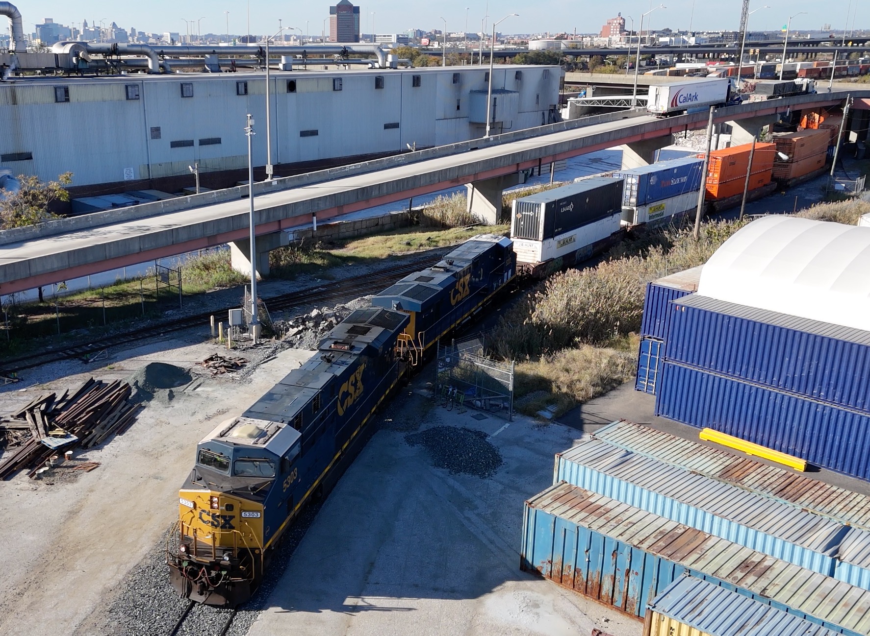 Port of Baltimore Begins Double-Stacking Rail Containers, Speeding up ...