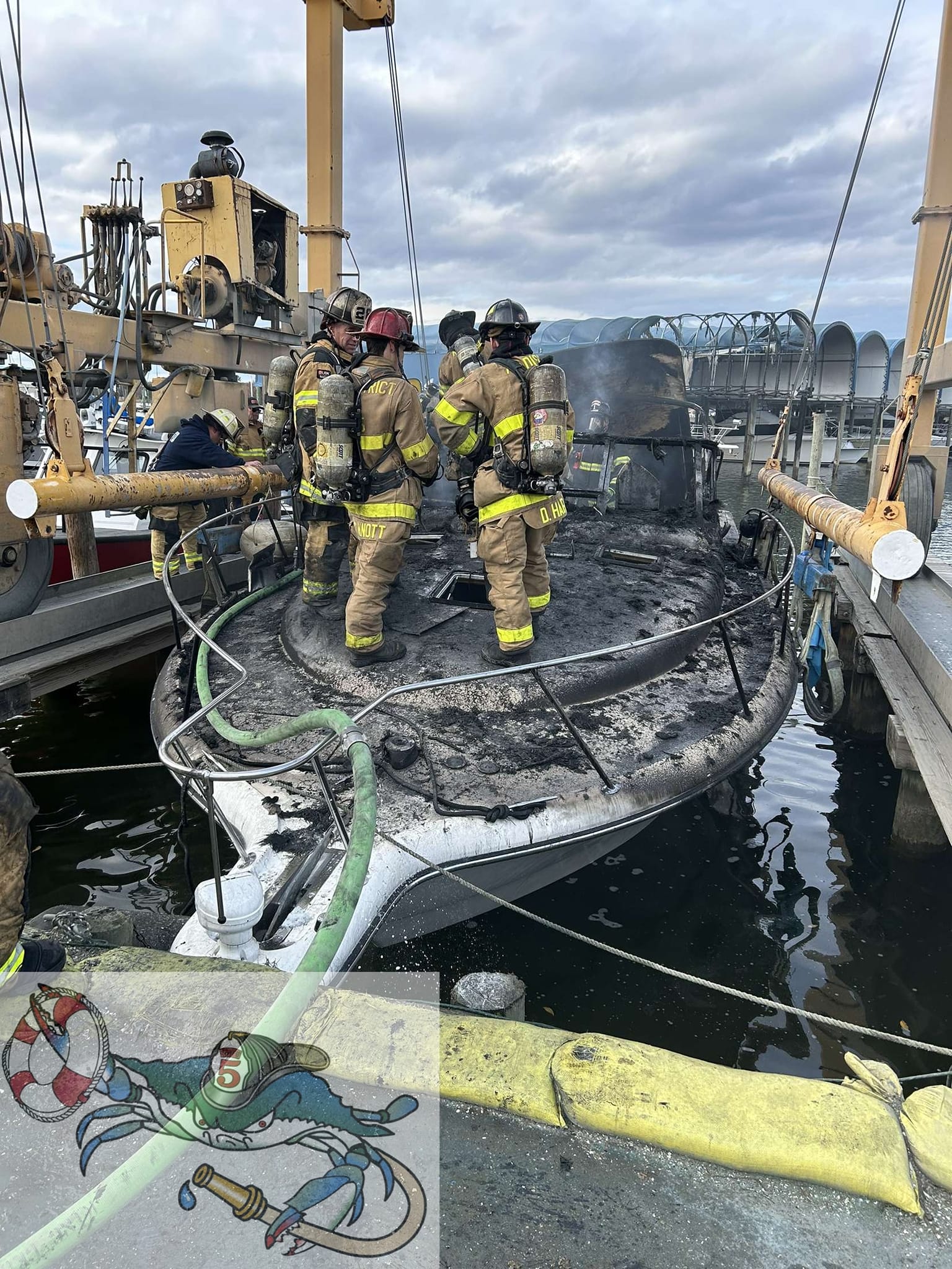 Three Recent Boat Fires in Marina Slips Prompt Warnings | Chesapeake ...
