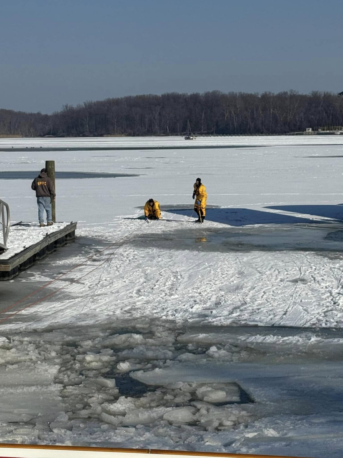 Captain of the Port Sets Winter Port Condition One as Ice Builds Up in ...