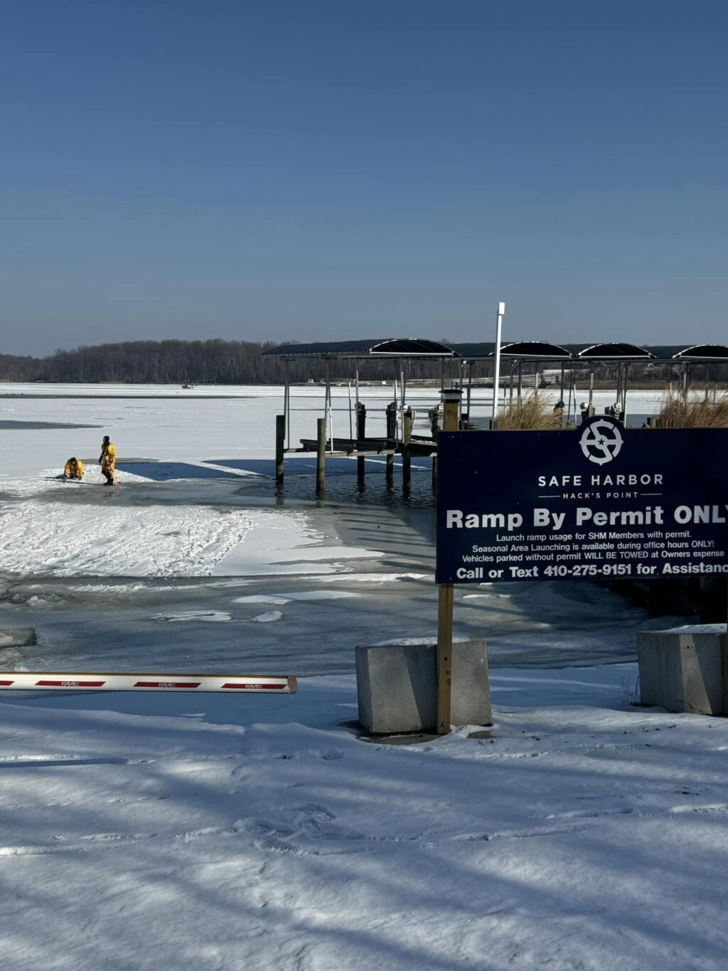 Captain of the Port Sets Winter Port Condition One as Ice Builds Up in ...