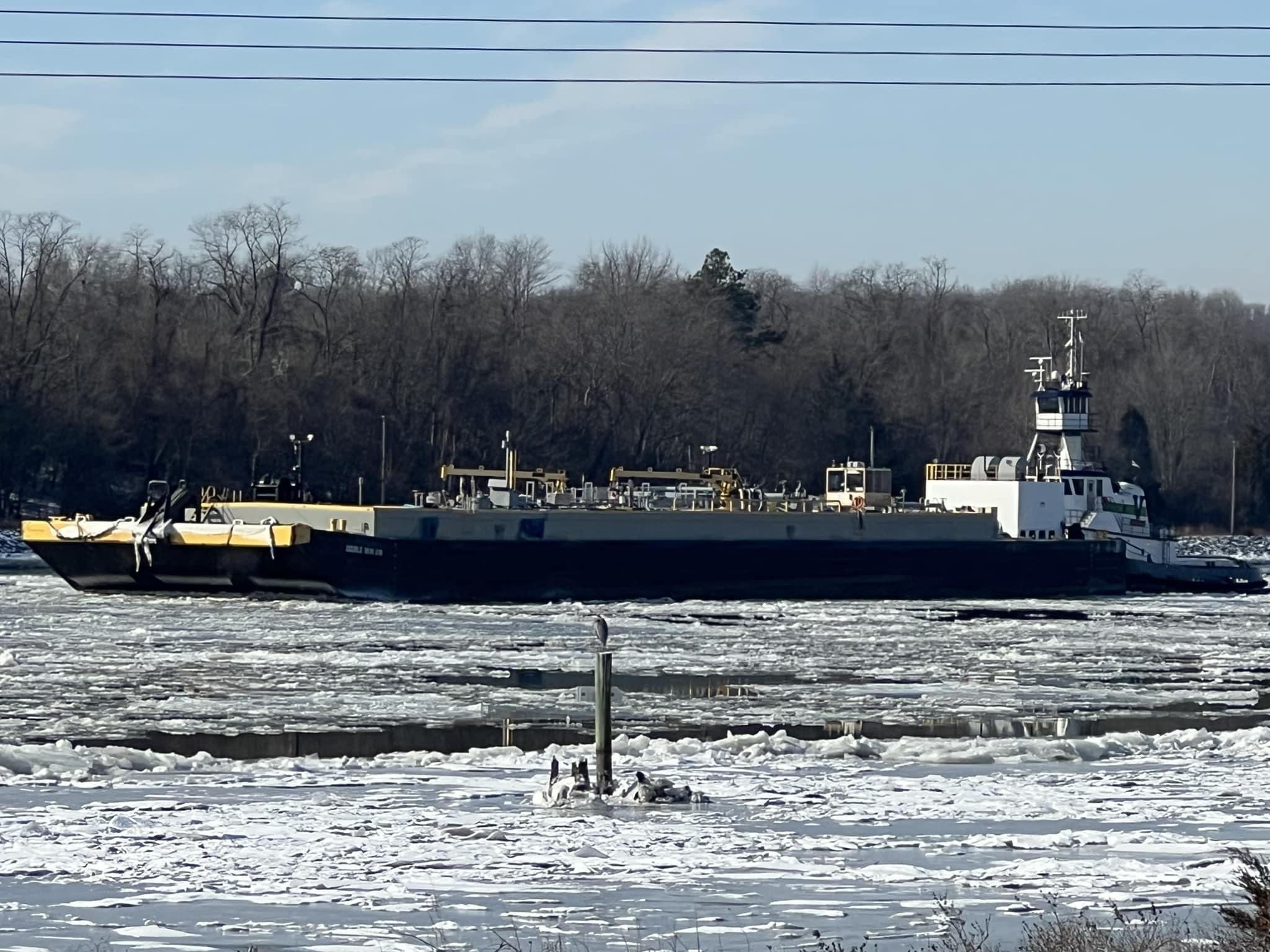 Ice Breaking Continues as Frozen Bay Destroys Dozens of Navigational ...
