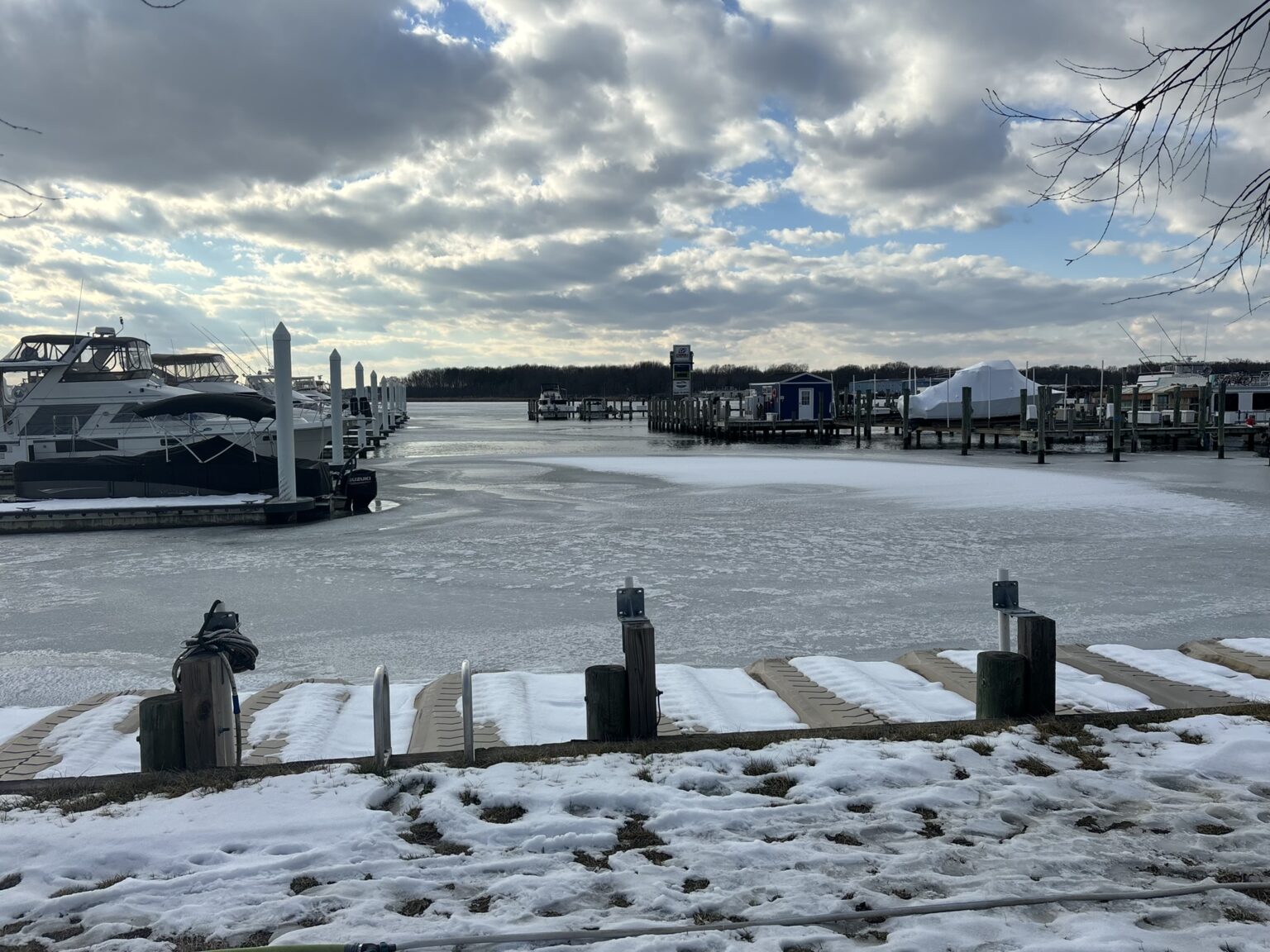 Captain of the Port Sets Winter Port Condition One as Ice Builds Up in ...