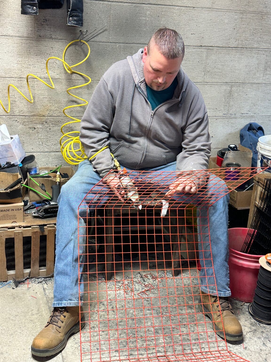 Made on the Bay: Old-School Crab Pot Builder Thrives in Crisfield ...