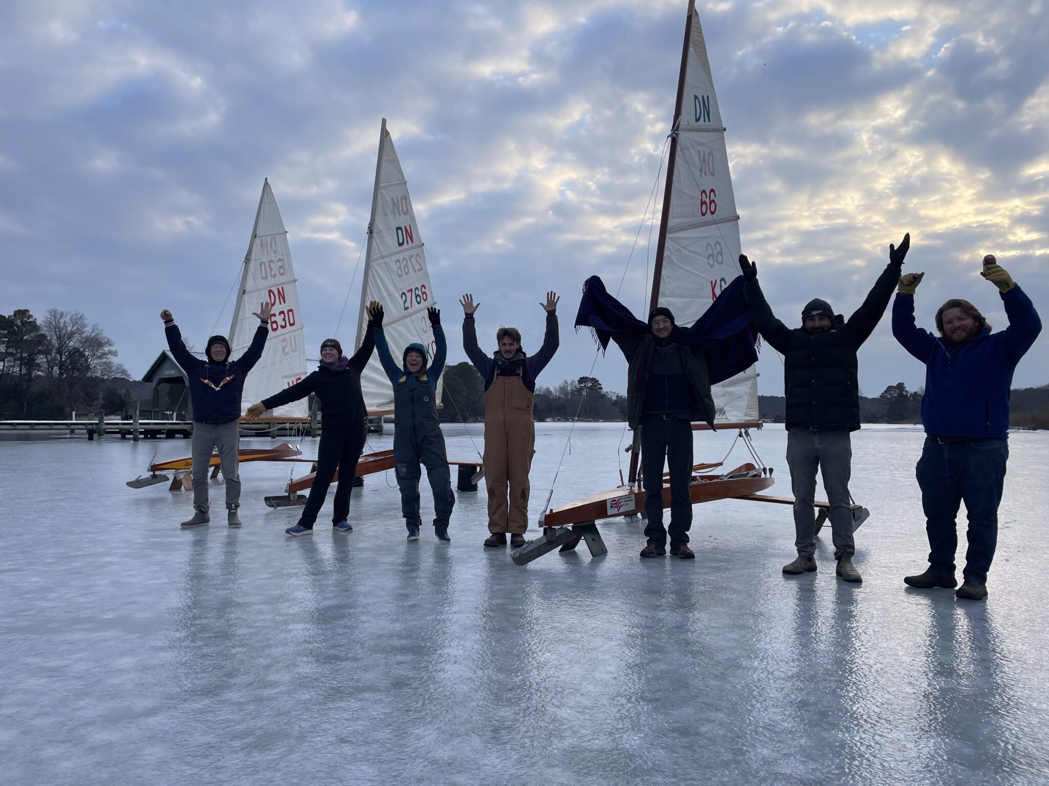 VIDEO: Chesapeake Bay Ice Boat Sailors Get Their Big Moment in Winter ...