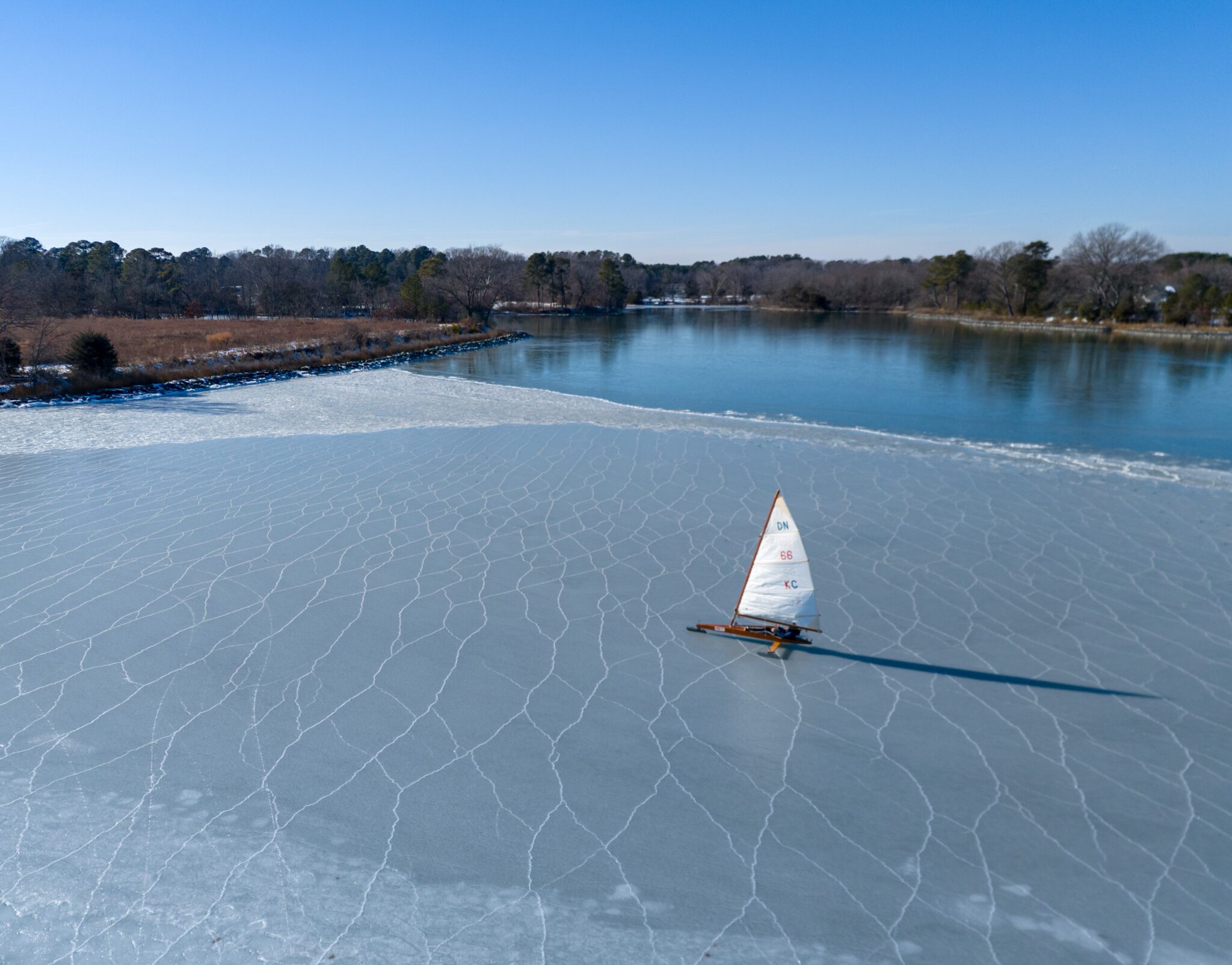 VIDEO: Chesapeake Bay Ice Boat Sailors Get Their Big Moment in Winter ...