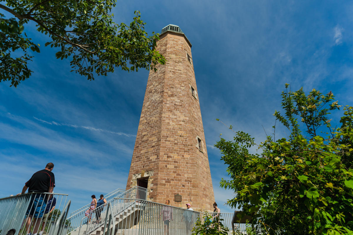 Cape Henry Lighthouse Repaired with 1770s Stone Blocks from ...