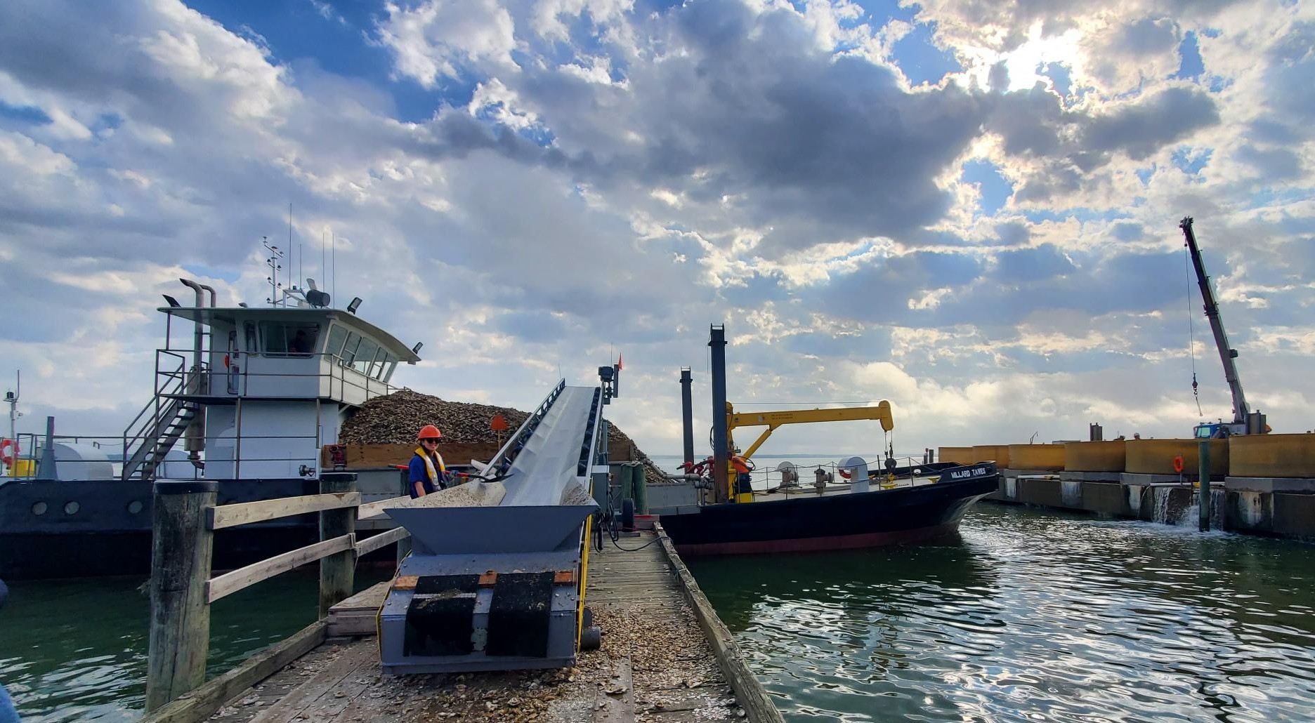 VIDEO: Retired Ice Breaker Boat is MD's Newest Oyster Planting Vessel ...