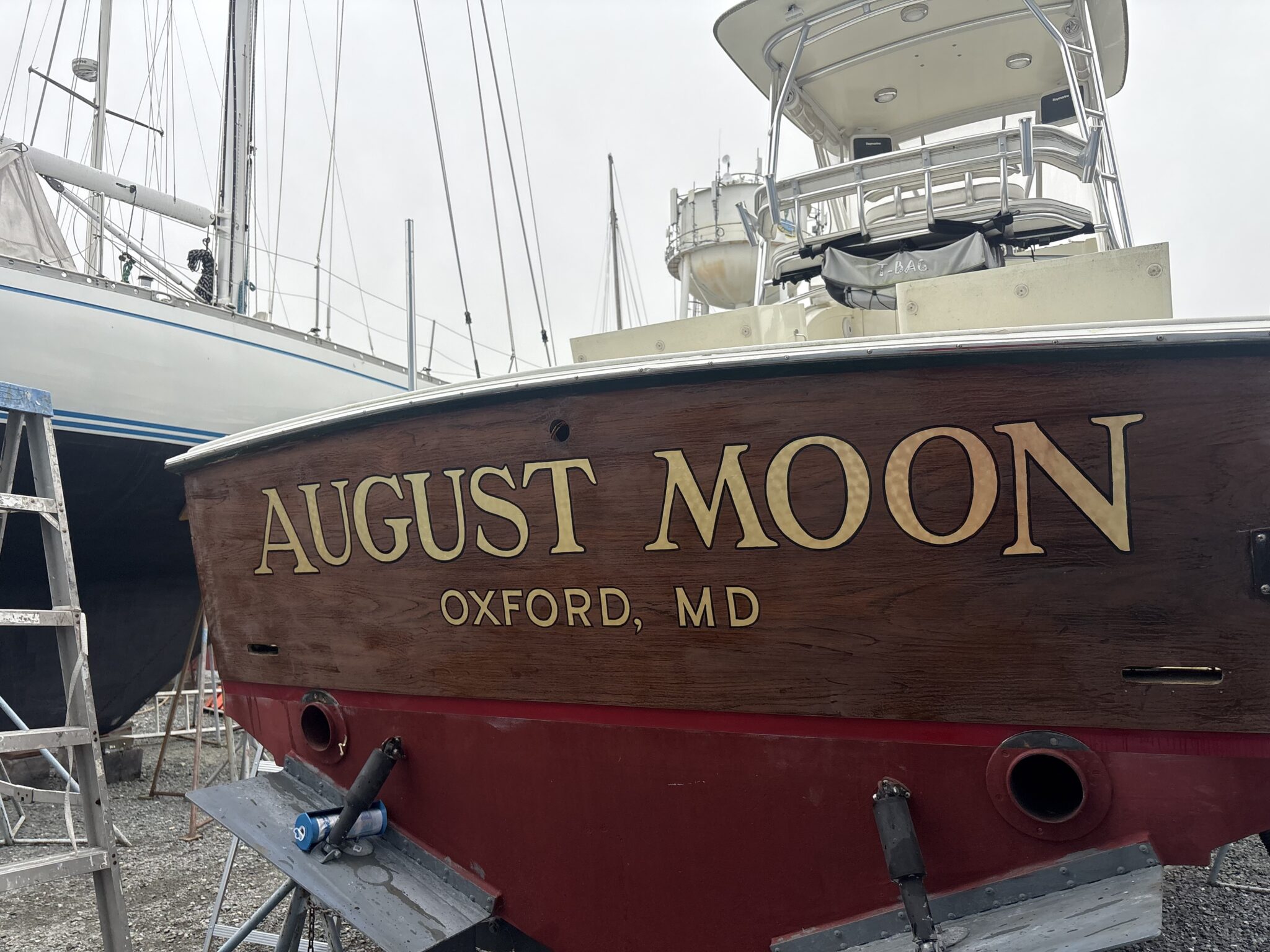 Gold Leaf Dreams: Hand-Painted Boat Lettering Still Alive on the Bay ...