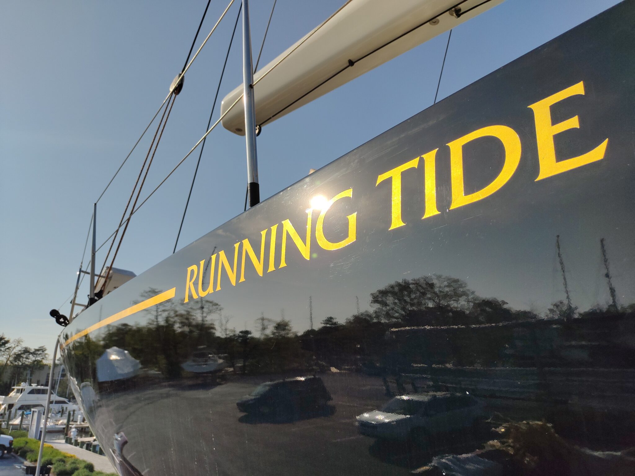 Gold Leaf Dreams: Hand-Painted Boat Lettering Still Alive on the Bay ...